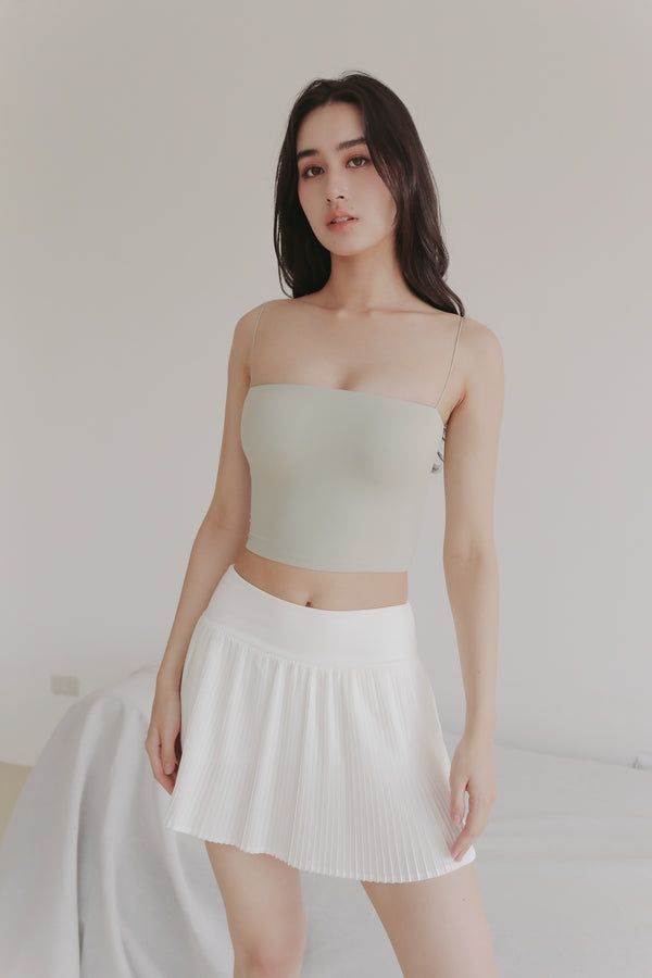 (最後現貨) mumm Soft Strap BraTop 超細肩彈邊Bra Top -【薄荷色S】 – Milu